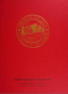 "Oberlin College Commencement 2022" by Oberlin College